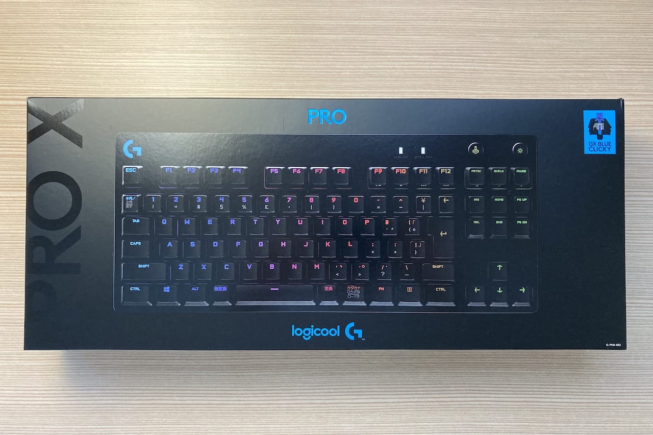 Logicool G PRO Xキーボード レビュー：高性能かつシンプルな操作性が使いやすい