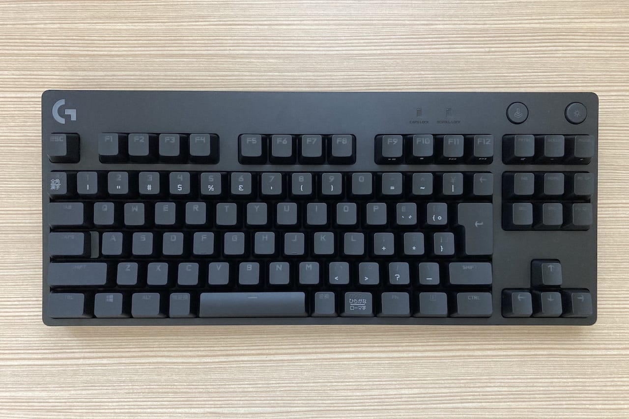 Logicool G PRO Xキーボード レビュー：高性能かつシンプルな操作性が使いやすい